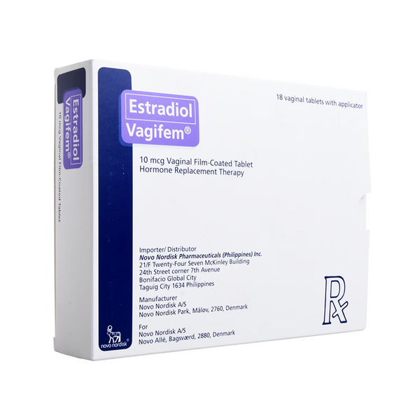 VAGIFEM Estradiol 10mcg Vaginal Film-Coated Tablet 1's price in the ...